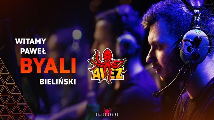 Paweł "Byali" Bieliński oficjalnie zawodnikiem Avez! - ESPORTWAY.PL