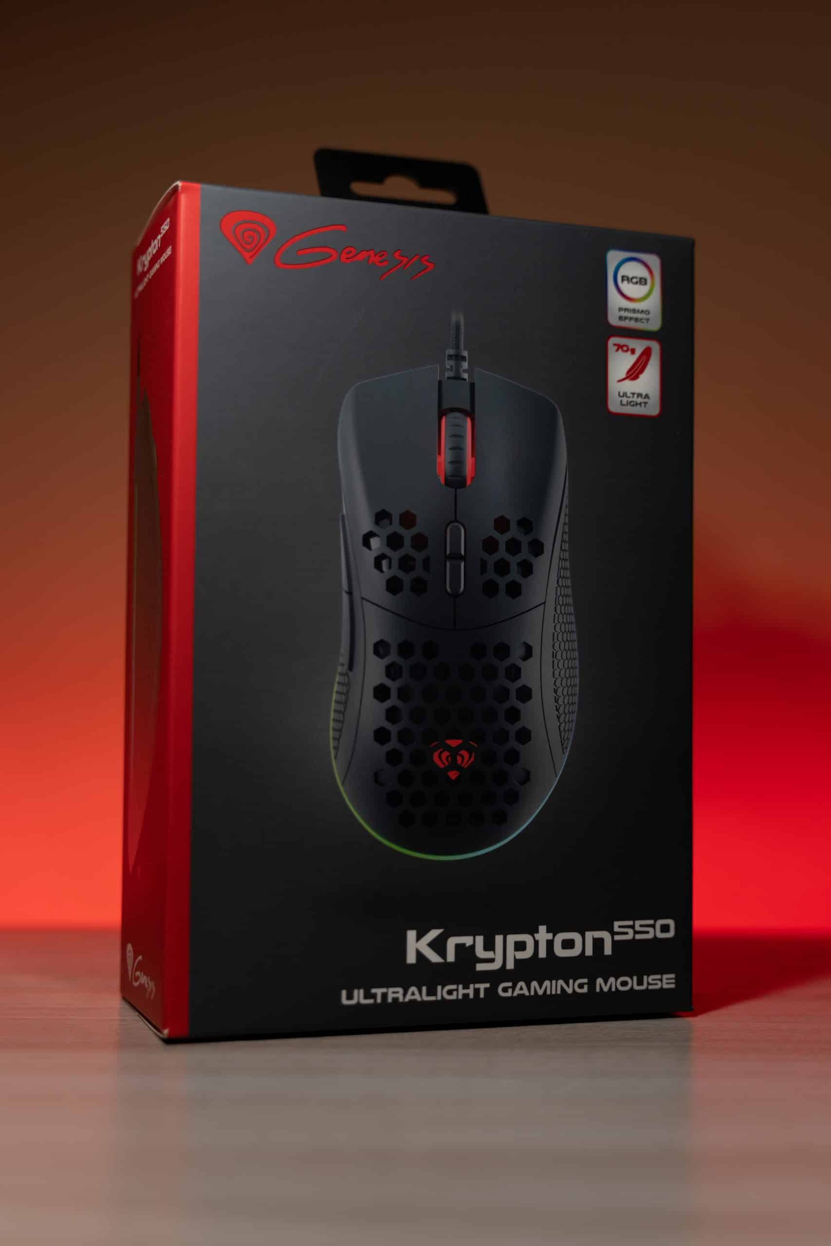 Genesis Krypton 550 - test ultralekkiej myszki dla graczy - ESPORTWAY.PL